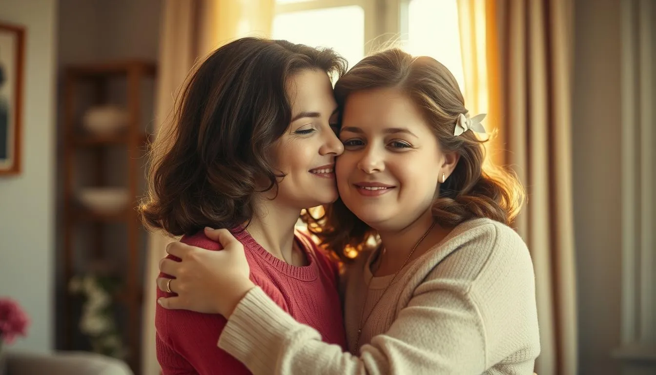 Herzliche Mutter Tochter Sprüche & Zitate